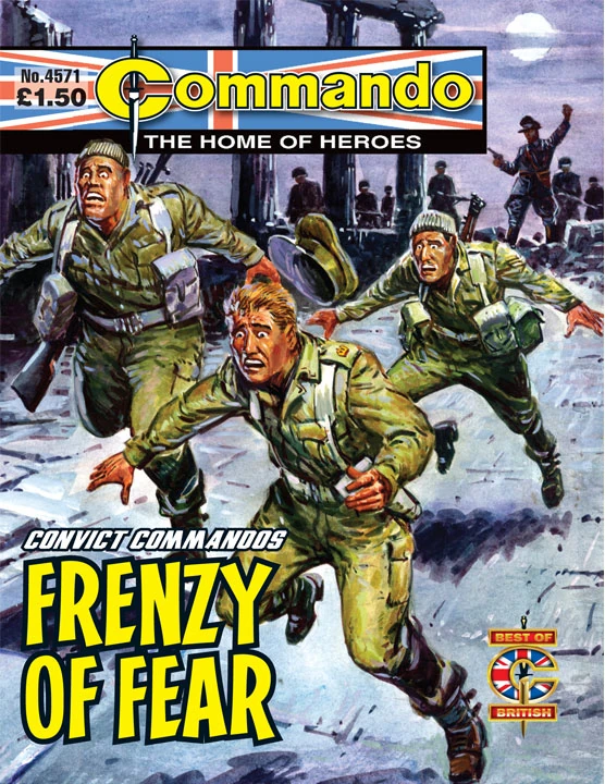 Frenzy Of Fear | Commando Comics Wiki | Fandom