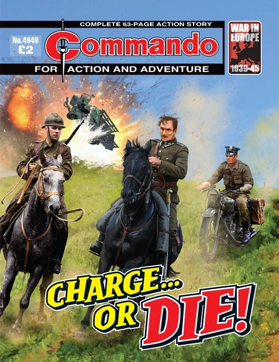 Charge... Or Die! | Commando Comics Wiki | Fandom