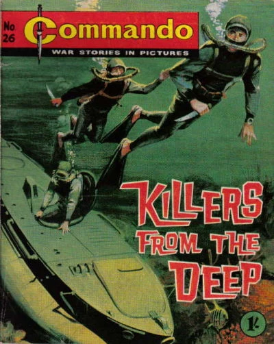 Killers From The Deep | Commando Comics Wiki | Fandom