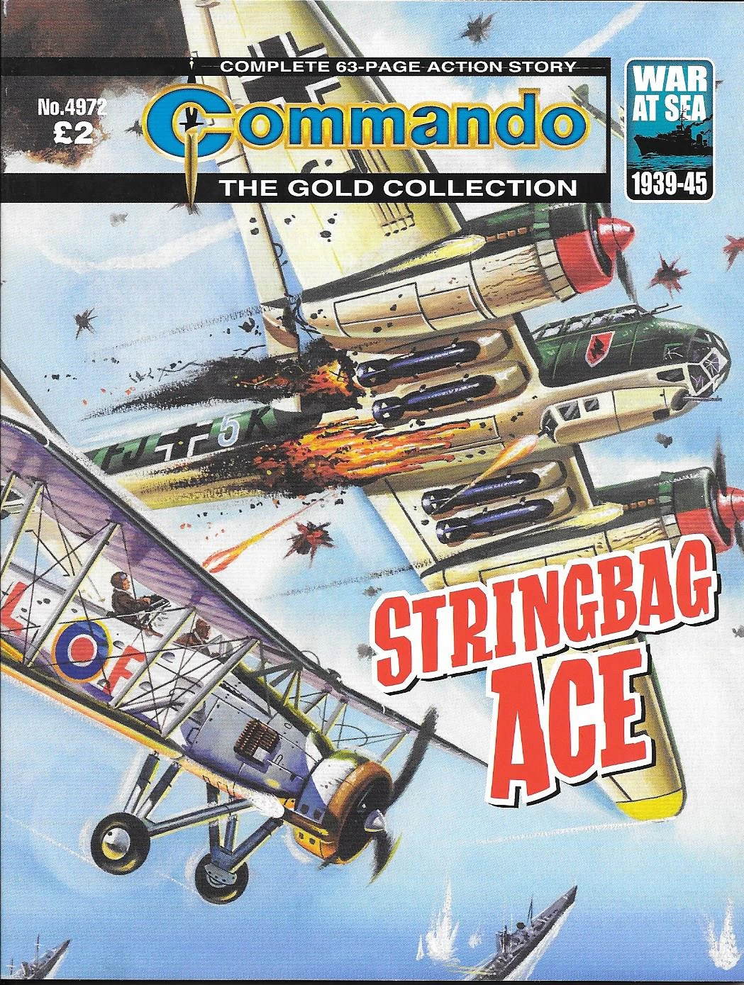 Stringbag Ace | Commando Comics Wiki | Fandom