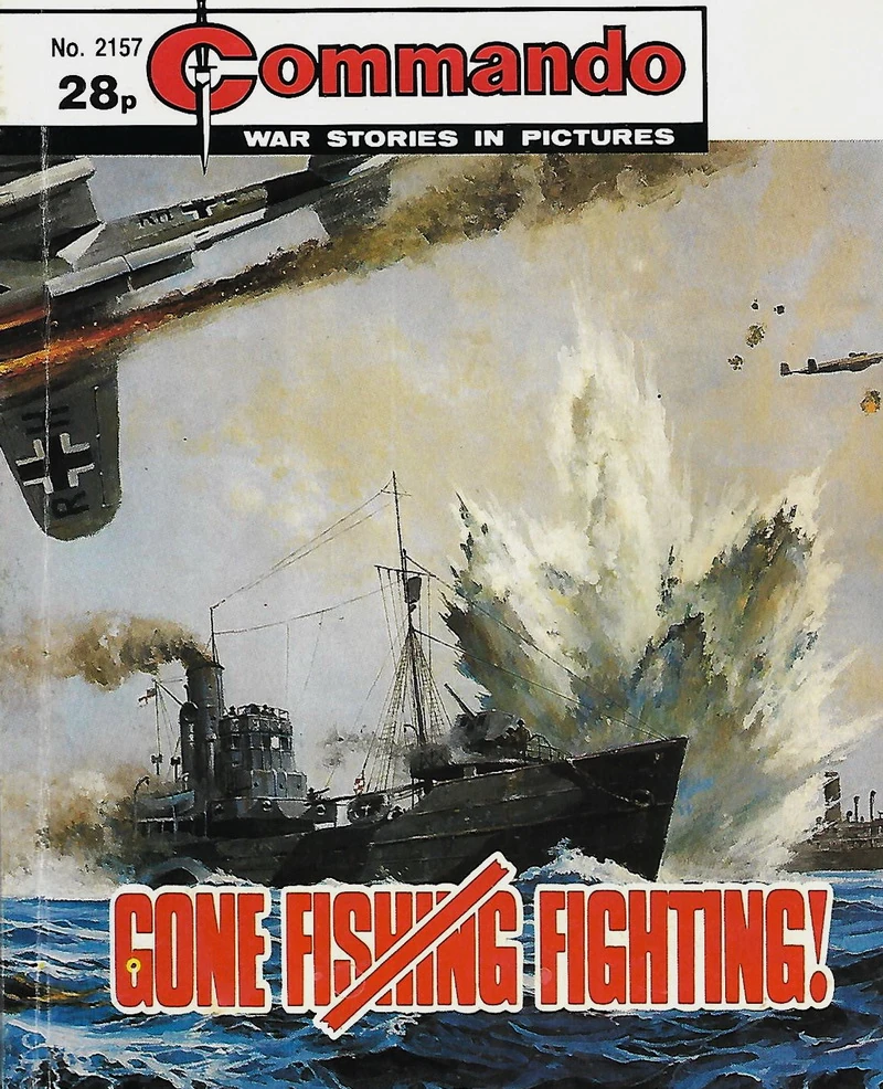 Gone Fishing Fighting | Commando Comics Wiki | Fandom