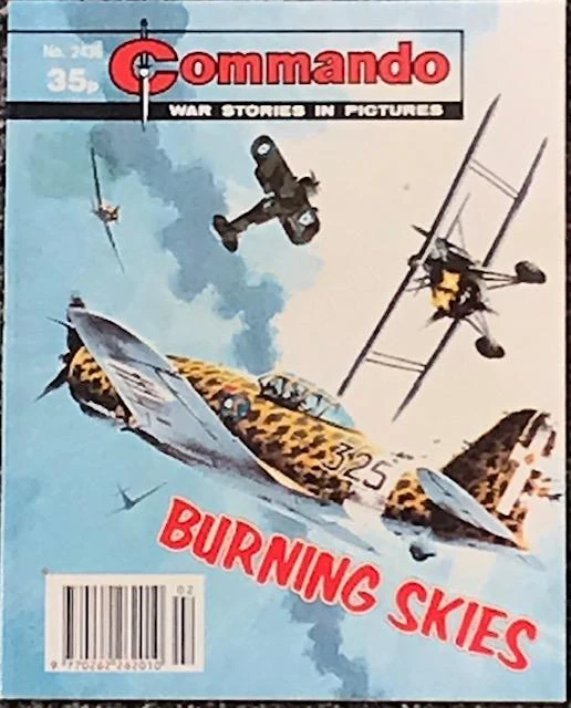 Burning Skies | Commando Comics Wiki | Fandom