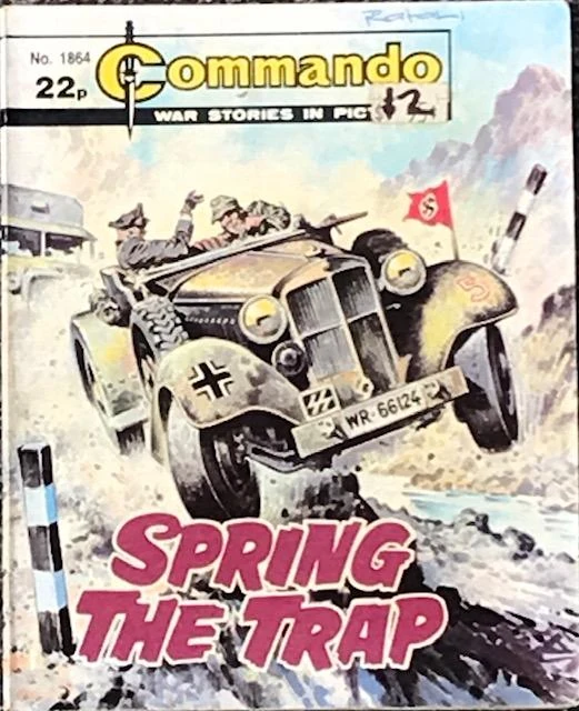 Spring The Trap | Commando Comics Wiki | Fandom