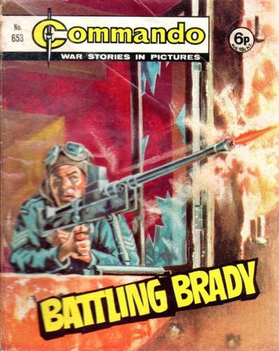 Battling Brady | Commando Comics Wiki | Fandom