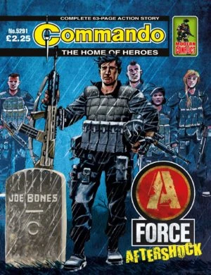 A Force - Aftershock | Commando Comics Wiki | Fandom