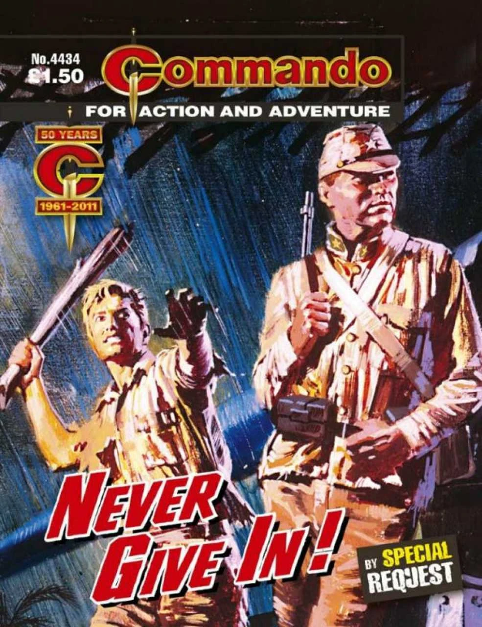 Never Give In | Commando Comics Wiki | Fandom