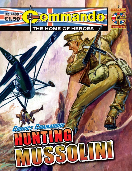 Hunting Mussolini | Commando Comics Wiki | Fandom