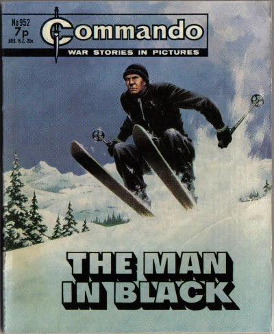 The Man In Black | Commando Comics Wiki | Fandom