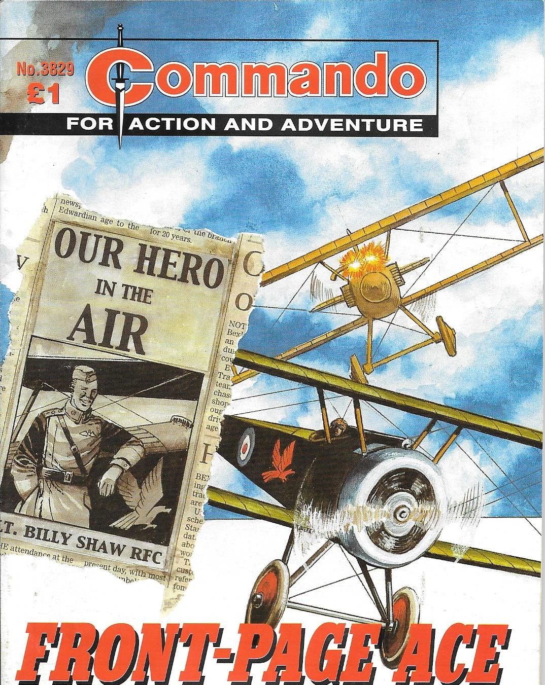 Front-Page Ace | Commando Comics Wiki | Fandom