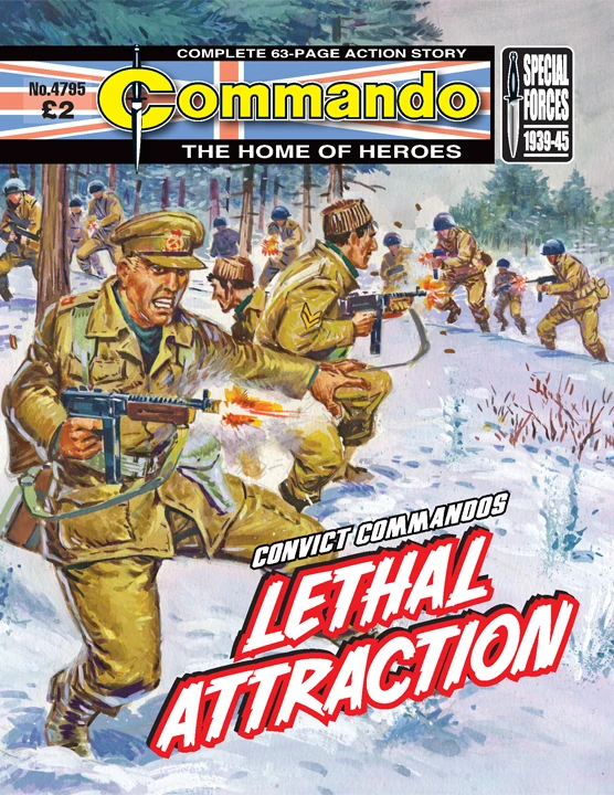 Convict Commandos - Lethal Attraction | Commando Comics Wiki | Fandom