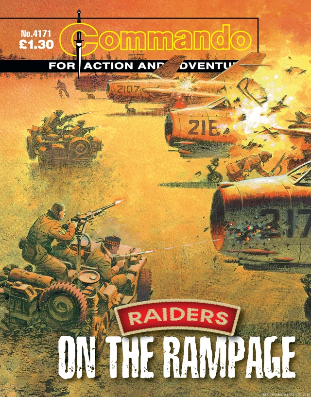 Raiders On The Rampage (Korea) | Commando Comics Wiki | Fandom