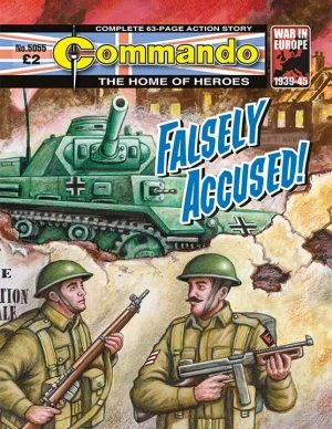 Falsely Accused! | Commando Comics Wiki | Fandom