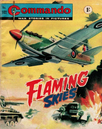 Flaming Skies | Commando Comics Wiki | Fandom