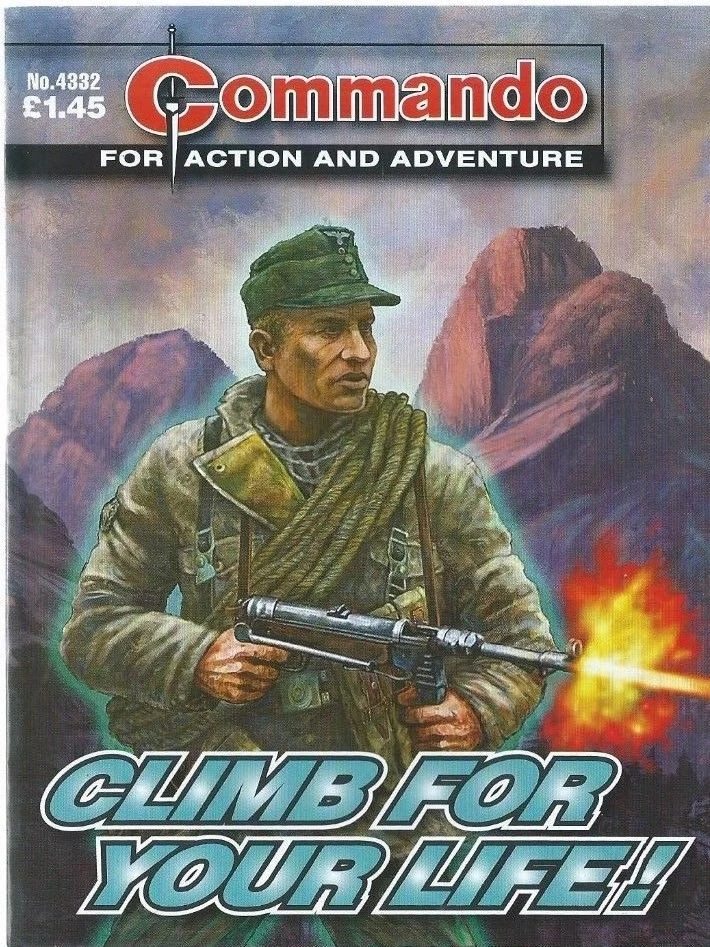 Climb For Your Life! | Commando Comics Wiki | Fandom