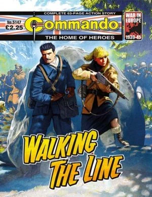 Walking the Line | Commando Comics Wiki | Fandom