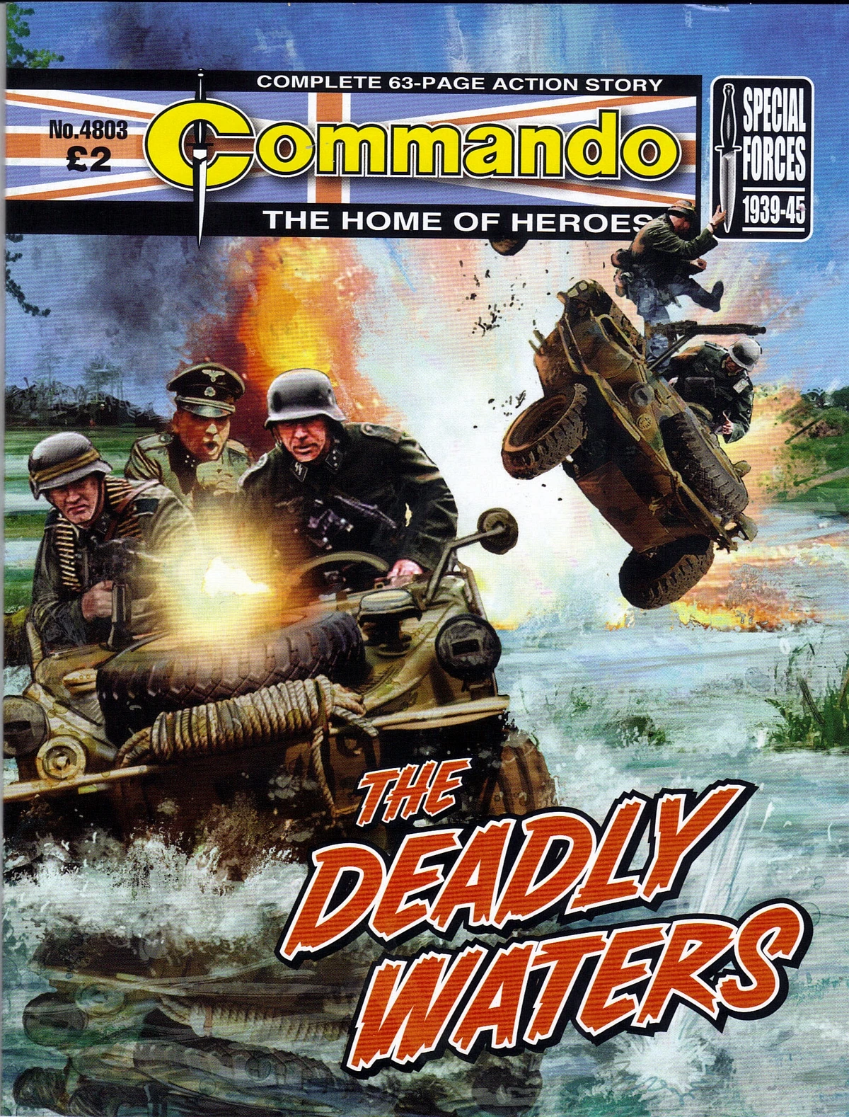 The Deadly Waters | Commando Comics Wiki | Fandom