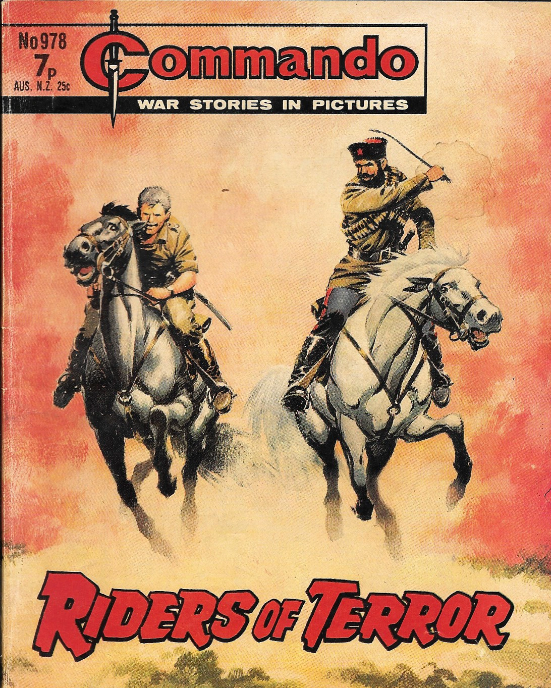 Riders Of Terror | Commando Comics Wiki | Fandom