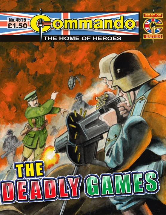 The Deadly Games | Commando Comics Wiki | Fandom
