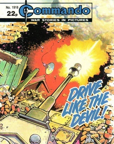 Drive Like The Devil! | Commando Comics Wiki | Fandom