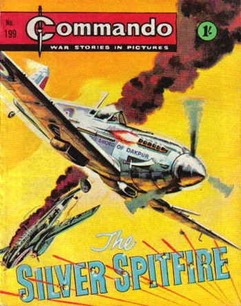 The Silver Spitfire | Commando Comics Wiki | Fandom