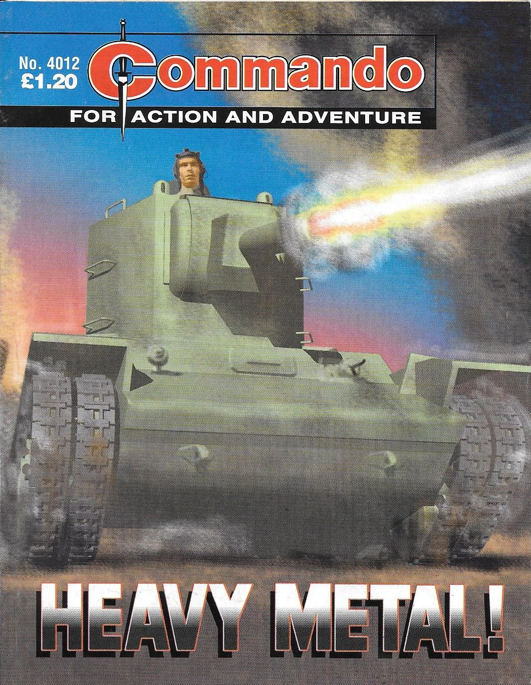 Heavy Metal! | Commando Comics Wiki | Fandom