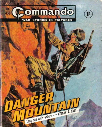 Danger Mountain | Commando Comics Wiki | Fandom