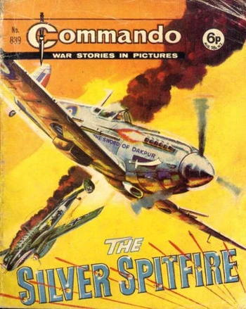 The Silver Spitfire | Commando Comics Wiki | Fandom