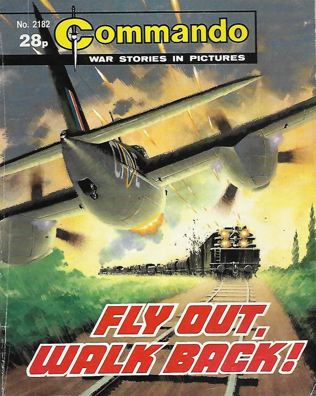 Fly Out, Walk Back! | Commando Comics Wiki | Fandom
