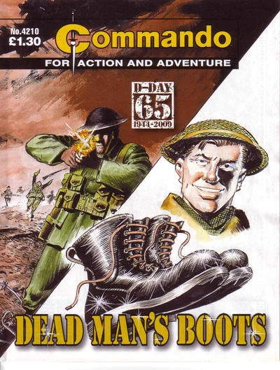 Dead Man's Boots | Commando Comics Wiki | Fandom