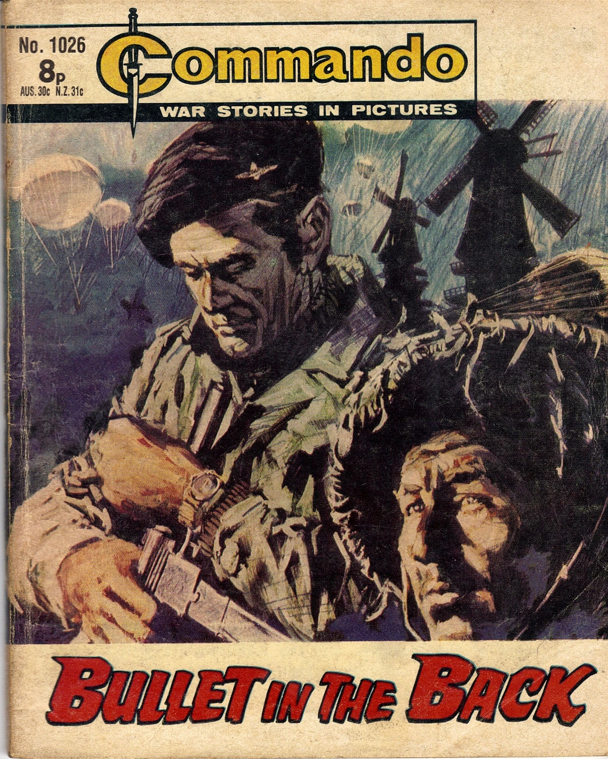 Bullet In The Back | Commando Comics Wiki | Fandom