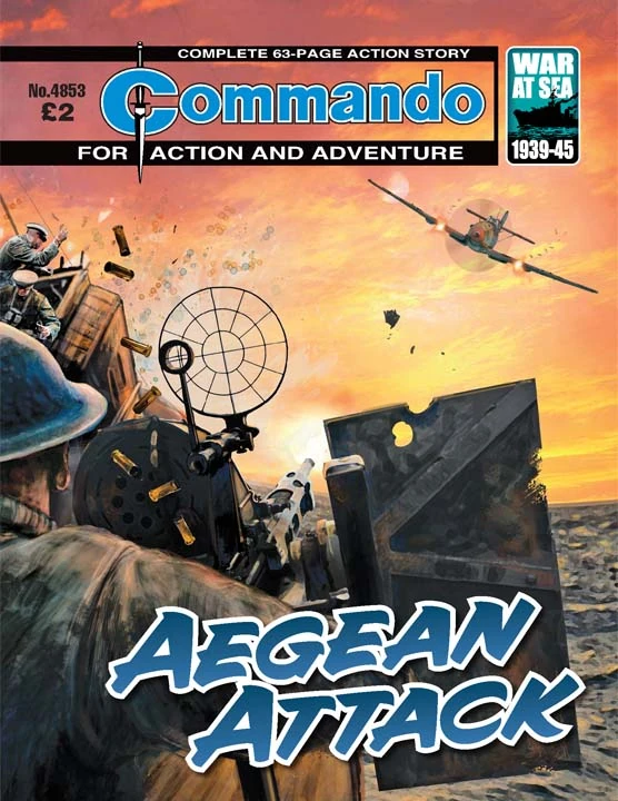 Aegean Attack | Commando Comics Wiki | Fandom