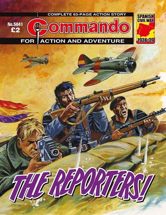 The Reporters! | Commando Comics Wiki | Fandom