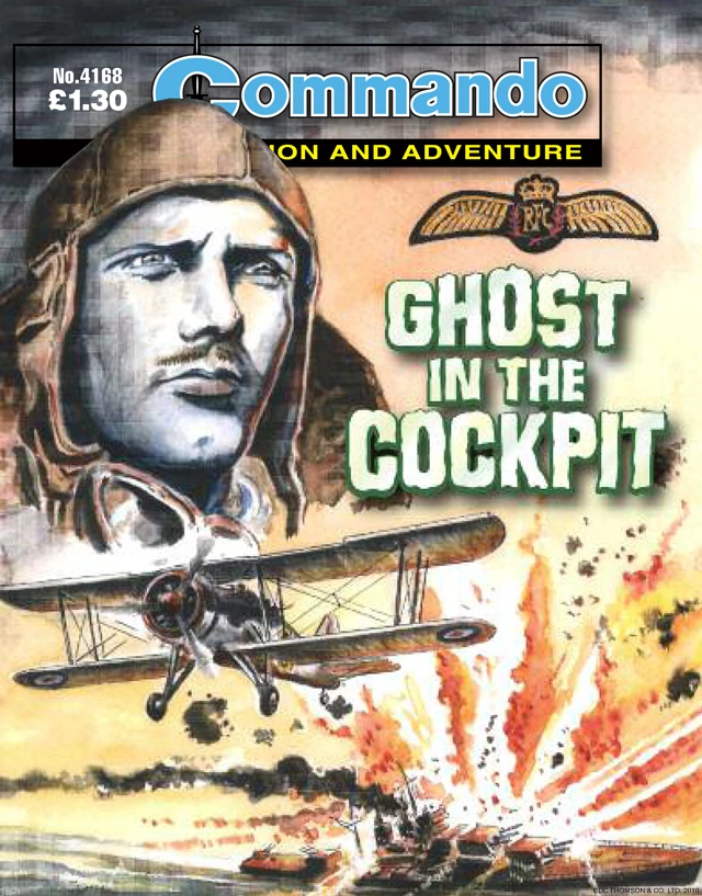 Ghost In The Cockpit | Commando Comics Wiki | Fandom