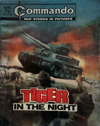 Tiger In The Night | Commando Comics Wiki | Fandom