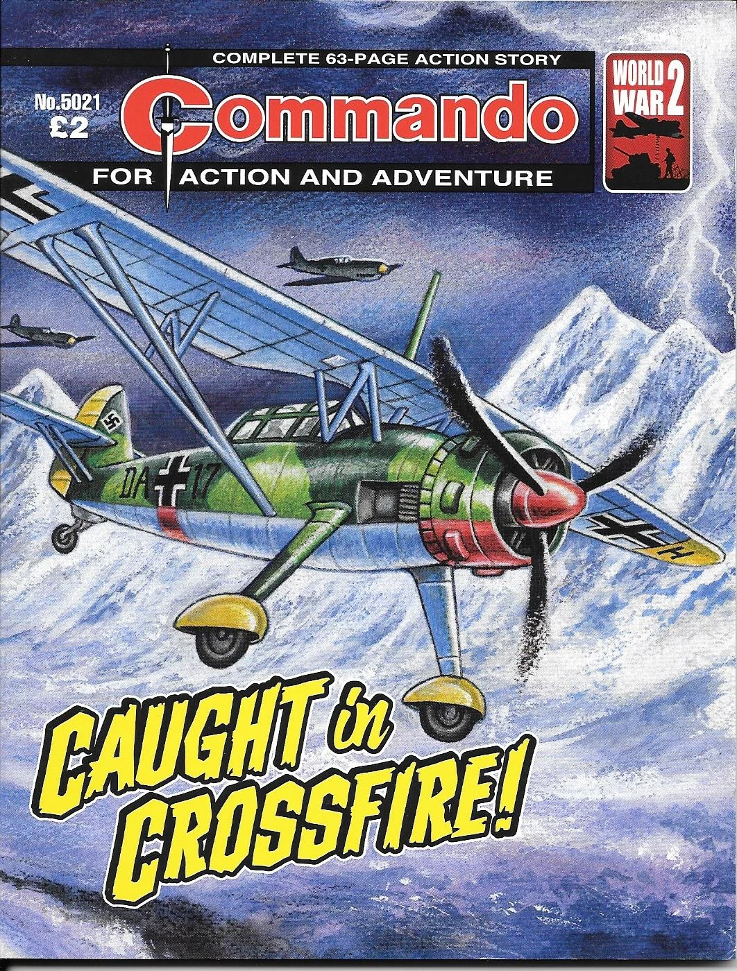 Caught In Crossfire! | Commando Comics Wiki | Fandom