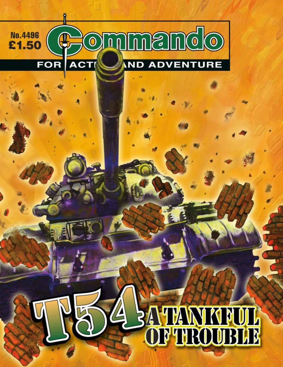 T54 A Tankful Of Trouble | Commando Comics Wiki | Fandom