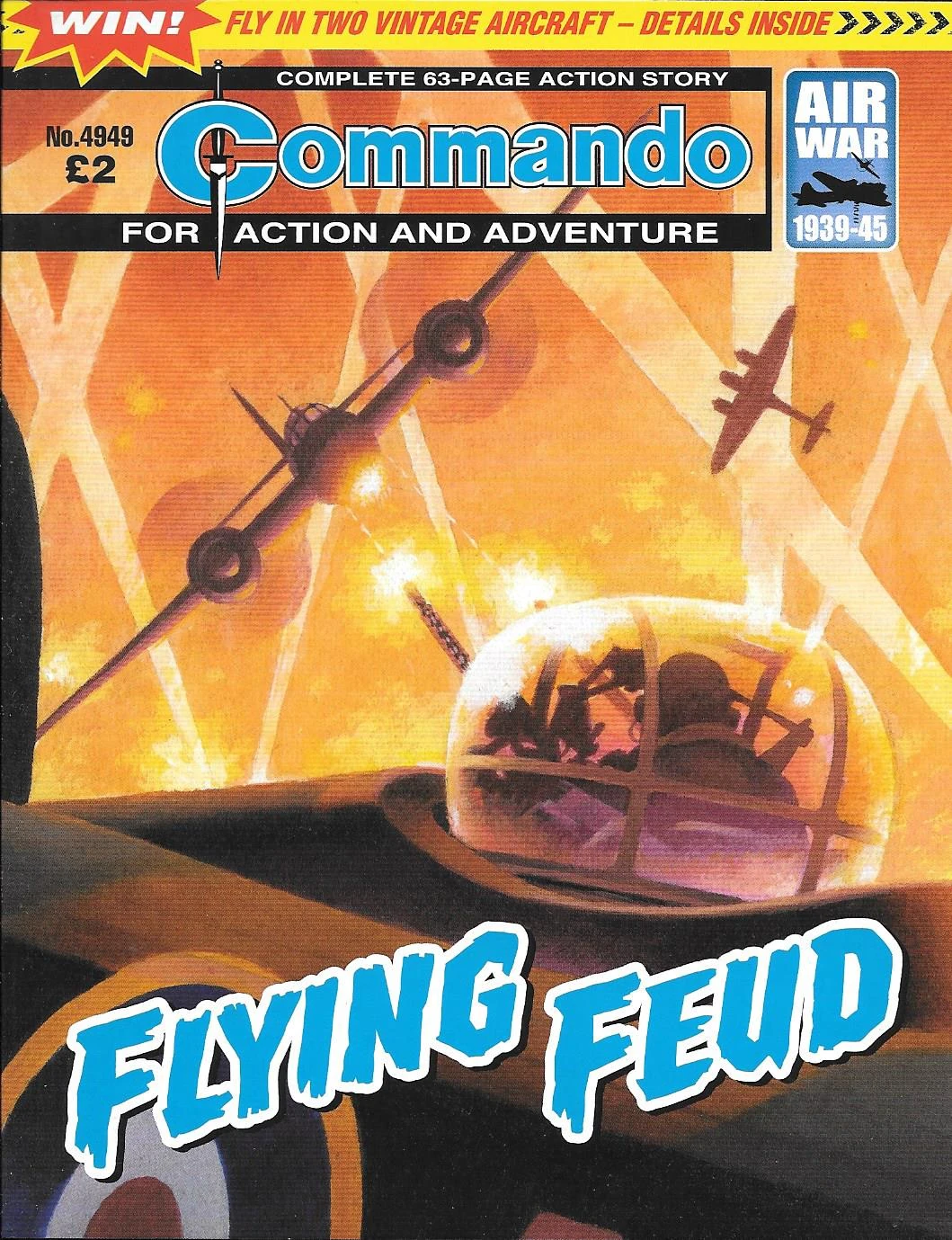Flying Feud | Commando Comics Wiki | Fandom