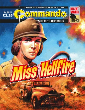 Miss Hellfire | Commando Comics Wiki | Fandom