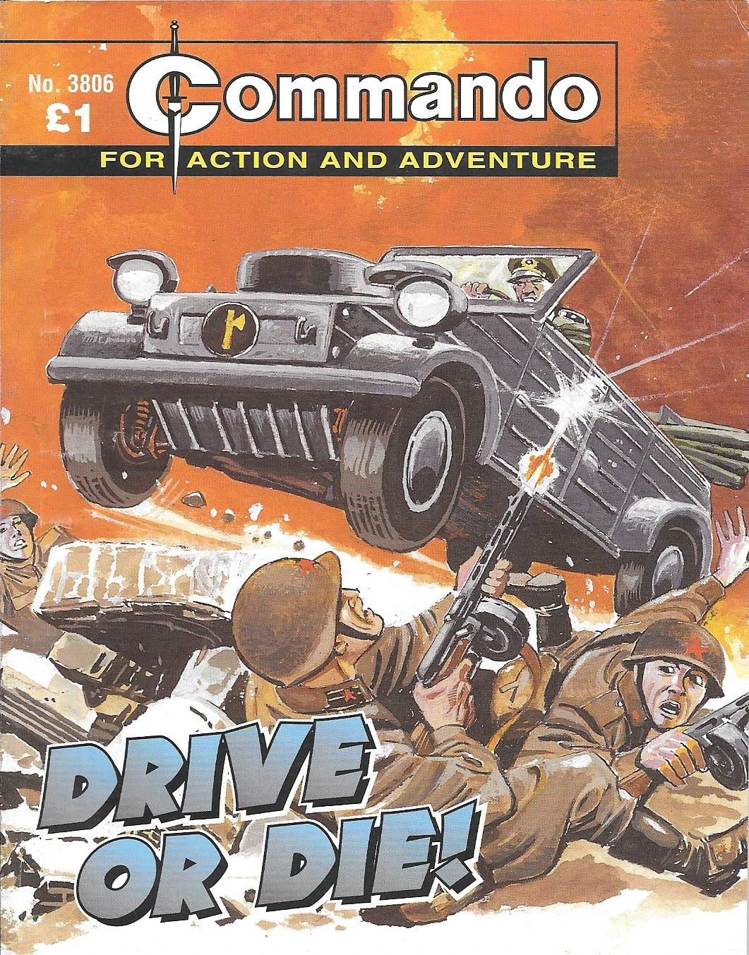 Drive Or Die! | Commando Comics Wiki | Fandom