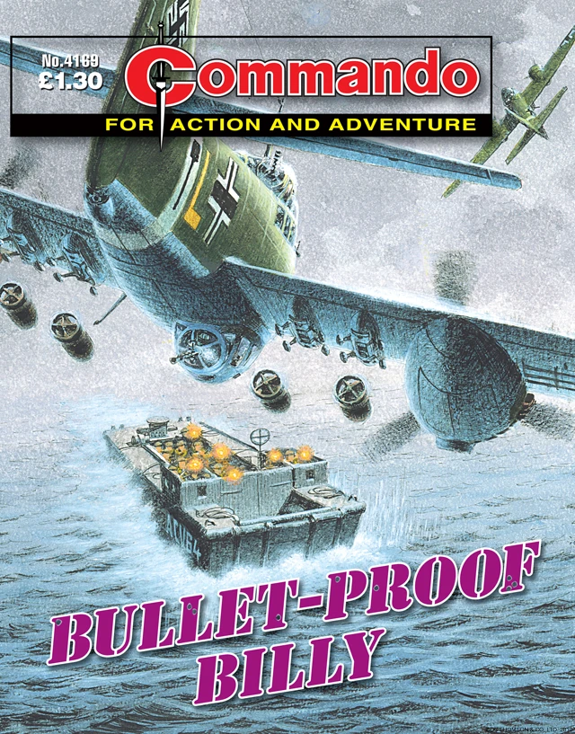 Bullet-Proof Billy | Commando Comics Wiki | Fandom