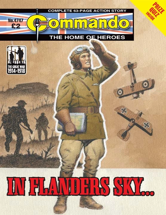 In Flanders Sky . . . | Commando Comics Wiki | Fandom