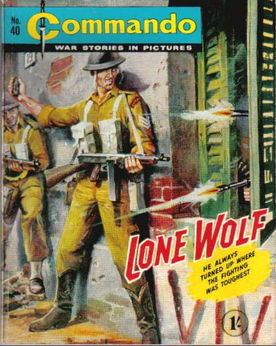 Lone Wolf | Commando Comics Wiki | Fandom
