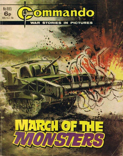 March Of The Monsters | Commando Comics Wiki | Fandom