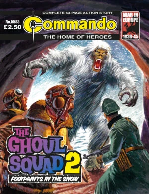 The Ghoul Squad 2: Footprints In The Snow | Commando Comics Wiki | Fandom