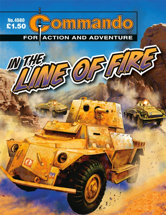 In The Line Of Fire | Commando Comics Wiki | Fandom