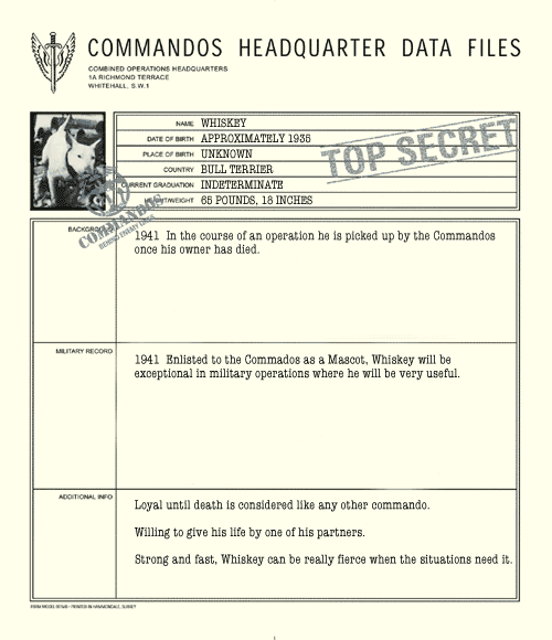 Whiskey | Commandos Wiki | Fandom