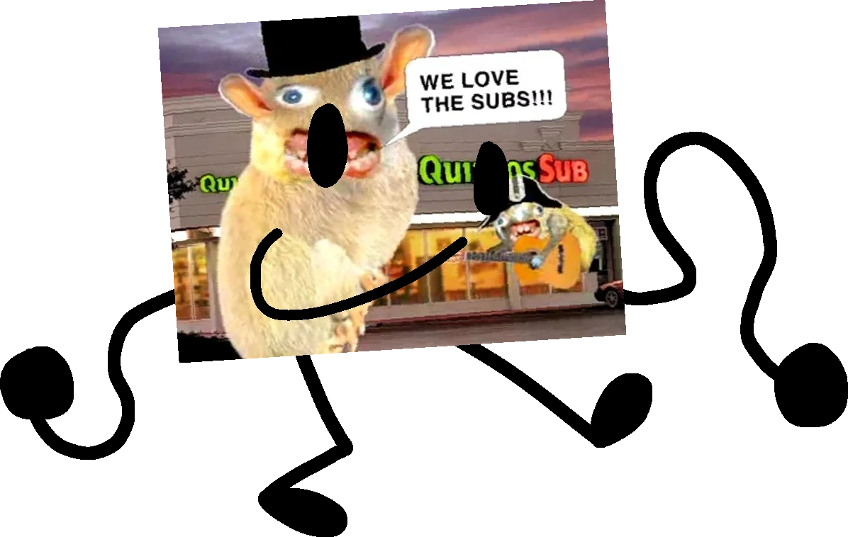 Quiznos Spongmonkey Ad | Community Characters Wiki | Fandom