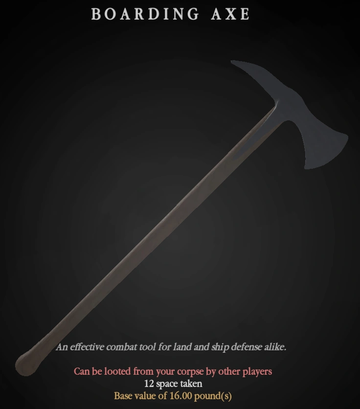 Boarding Axe | NORTHWIND Wiki | Fandom