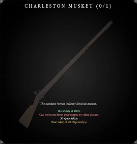 Charleston Musket | NORTHWIND Wiki | Fandom