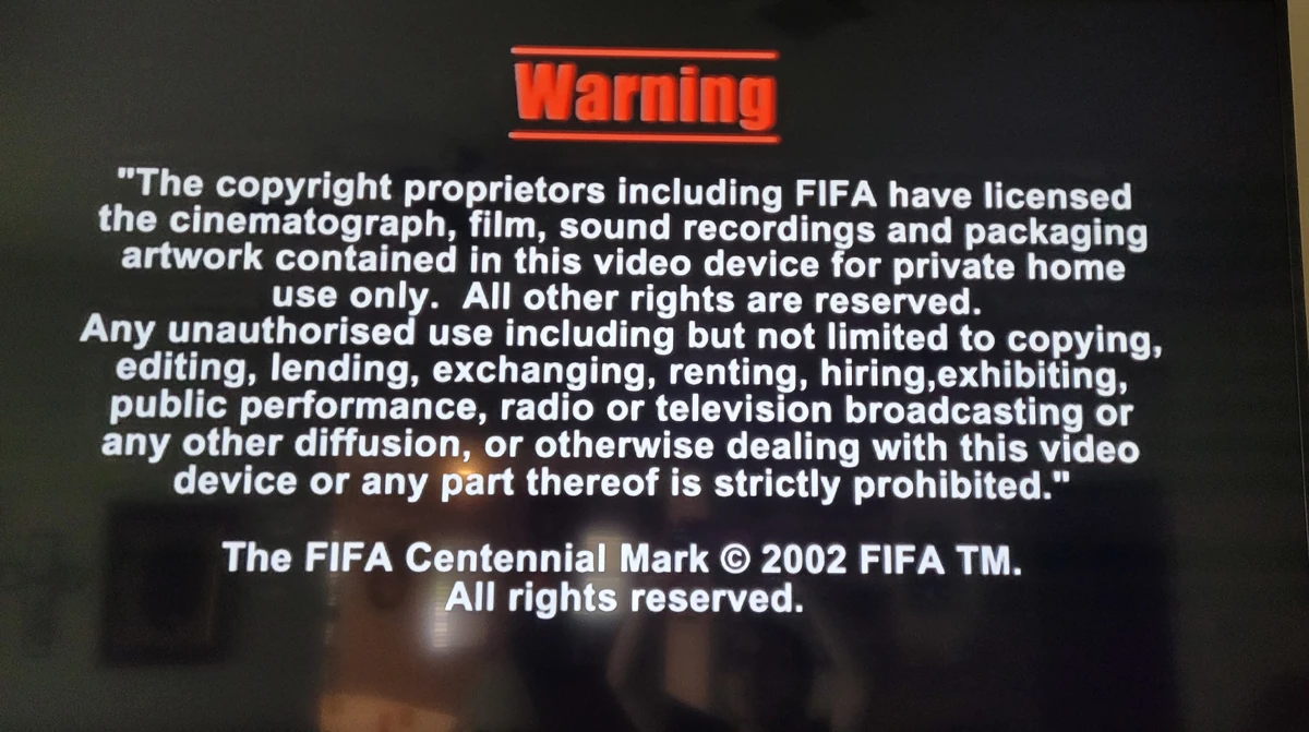 Mackinac Media Warning Screen | Company Bumpers Wiki | Fandom